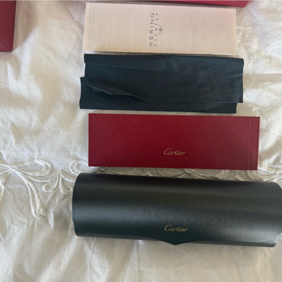 Cartier | Accessories | Authentic Cartier Ct02rs Rimless Wood ...